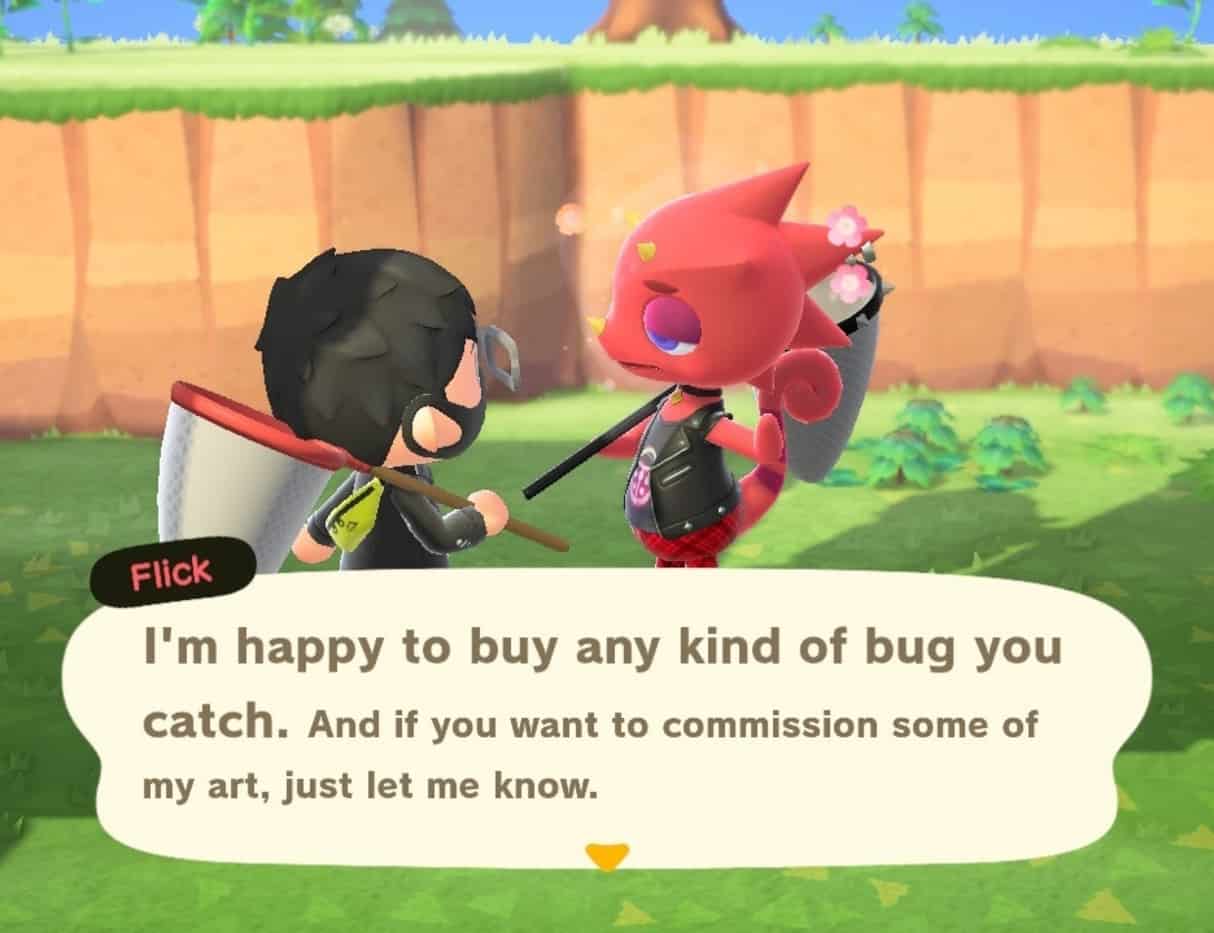 Animal Crossing Flick | Who is This Adorable Red Chameleon?